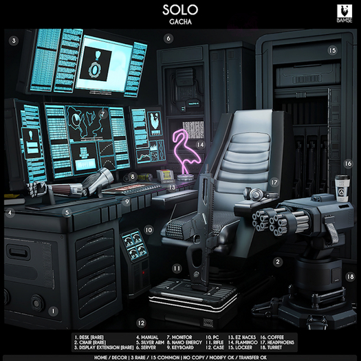 Second Life Marketplace - 13. BAMSE : Solo - EZ Hacks